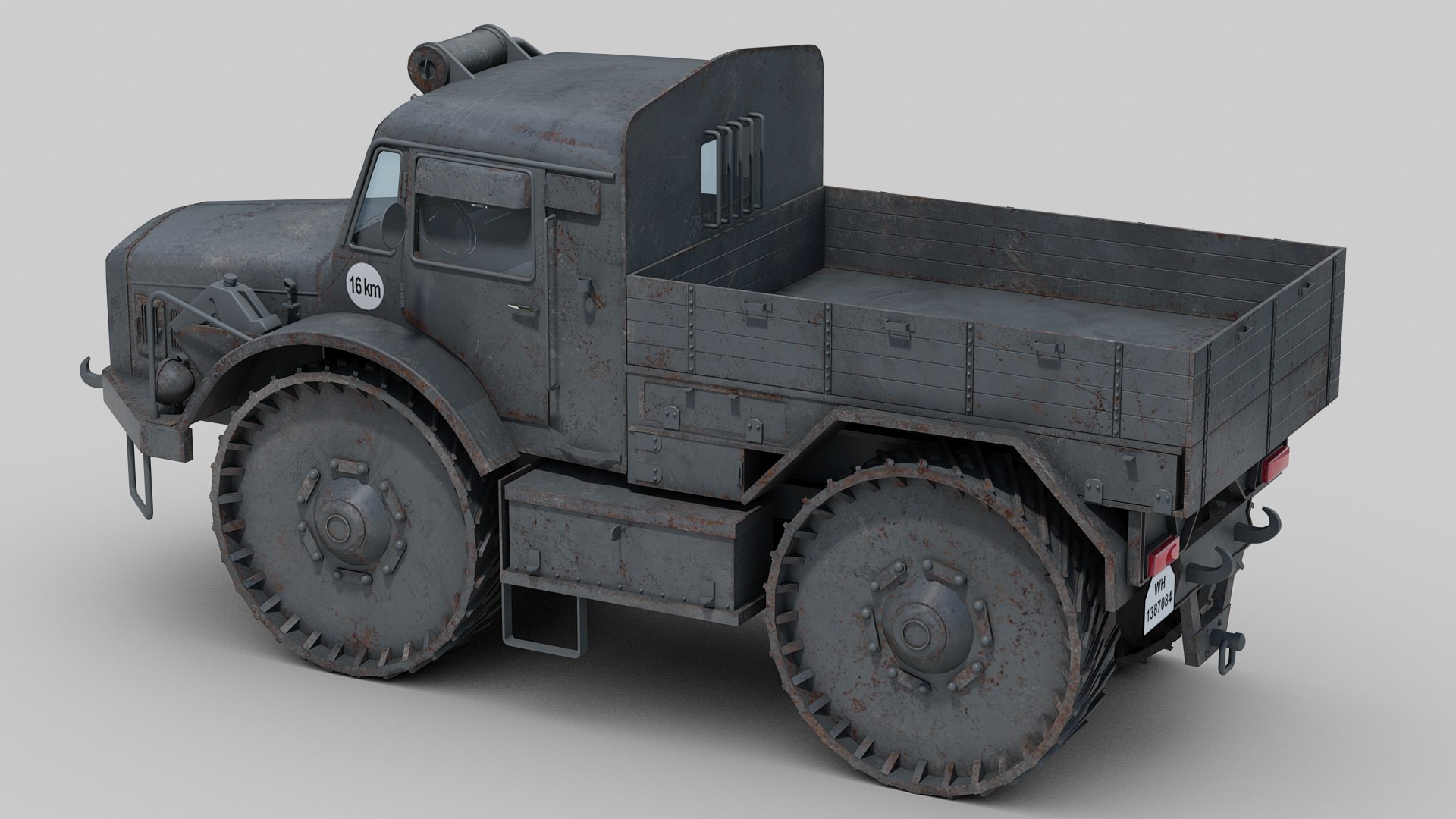 3d Model German Skoda Rso