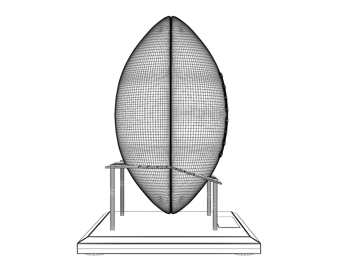 Football Ball Stand 3D Model - TurboSquid 1206153
