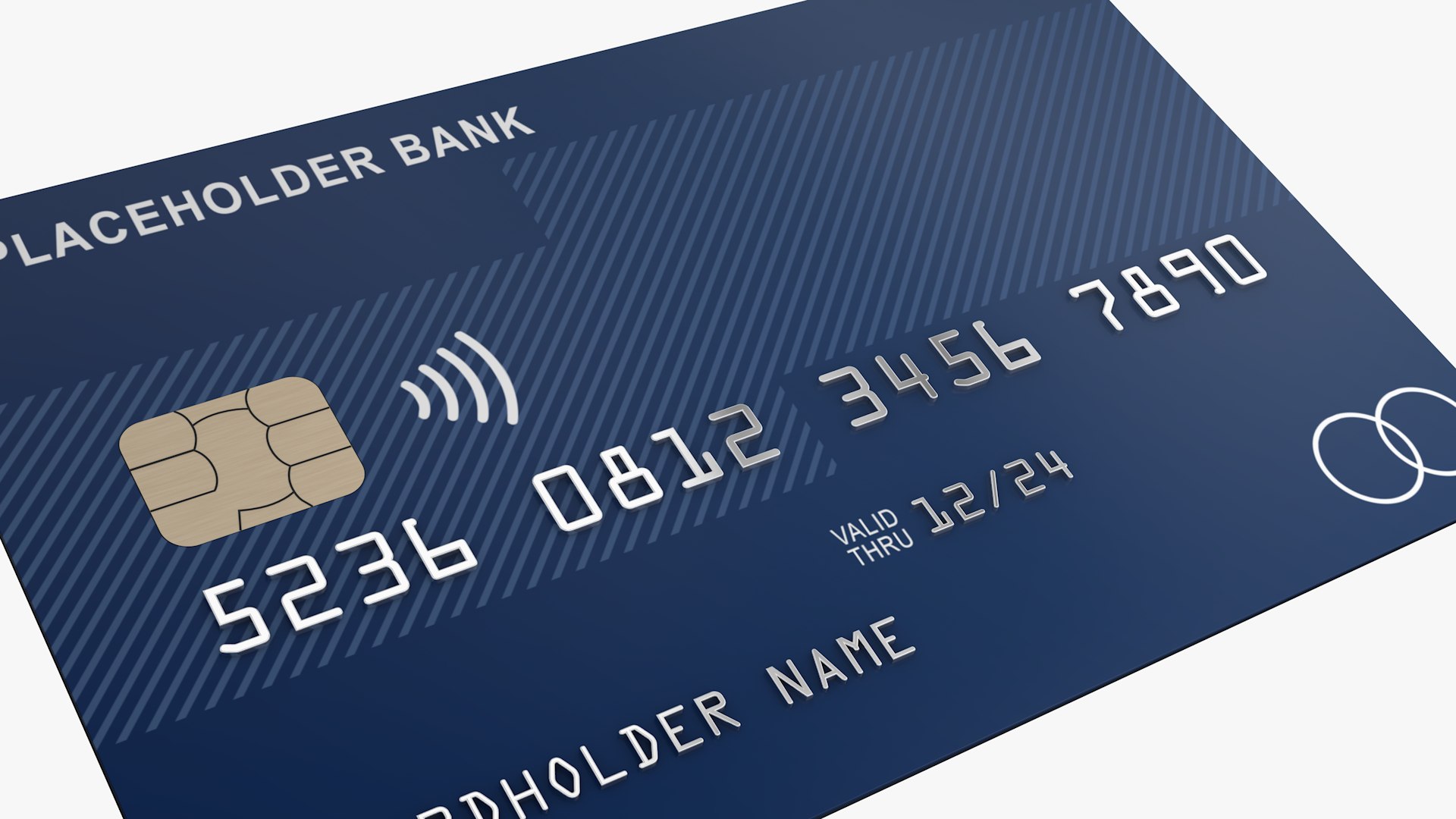 Credit Card Model - TurboSquid 1876509