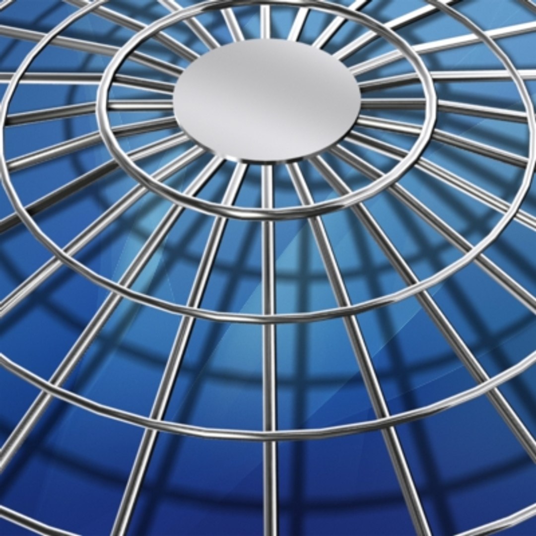 Chrome Fan Guard 3d Model