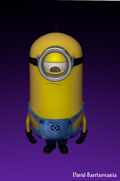 Minion Blender Models for Download | TurboSquid