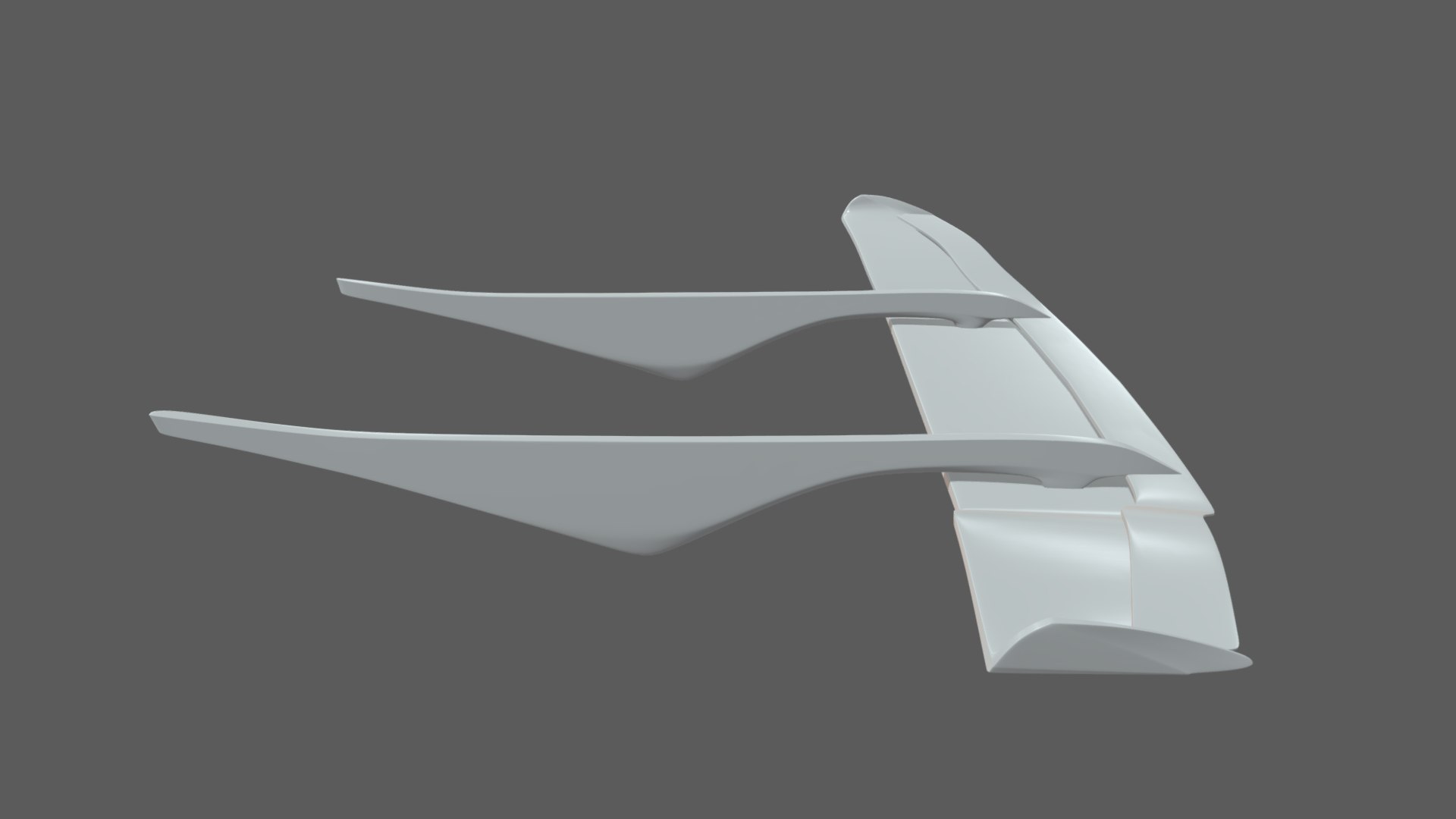 3D Car Spoiler 02 - TurboSquid 1894470