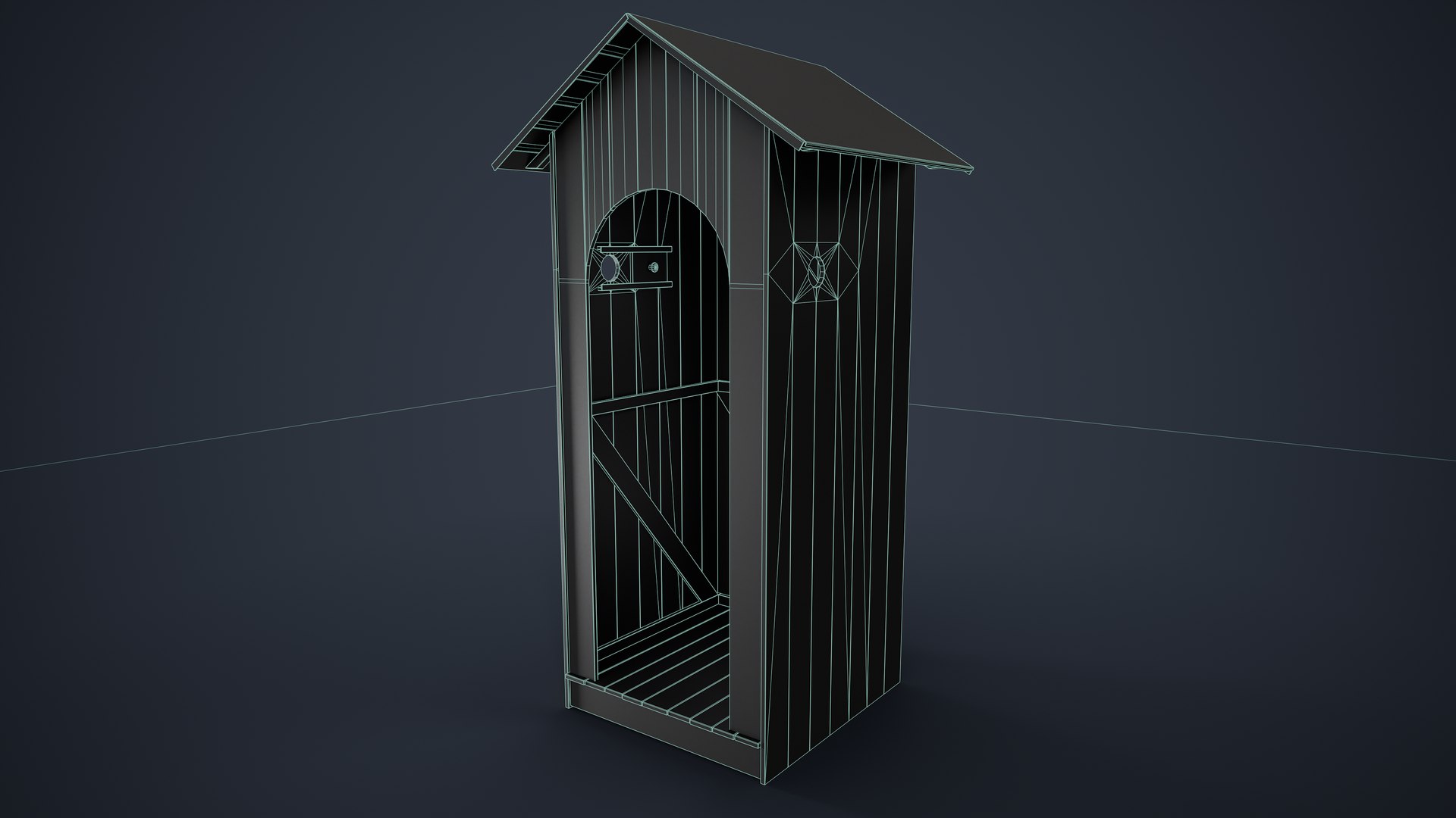 3D WW2 German Checkpoint Booth - TurboSquid 2174873