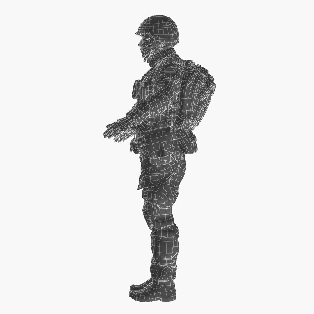 3D Model Pla Chinese Soldier - TurboSquid 1668819