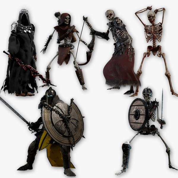 Free Rigged Blender Skeleton Models | TurboSquid
