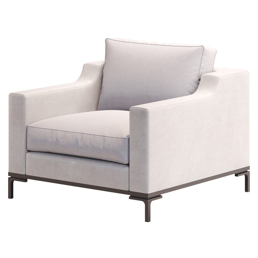 3D Guild Lounge Chair Model - TurboSquid 2312584