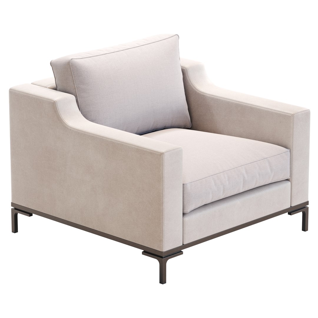 3D Guild Lounge Chair Model - TurboSquid 2312584