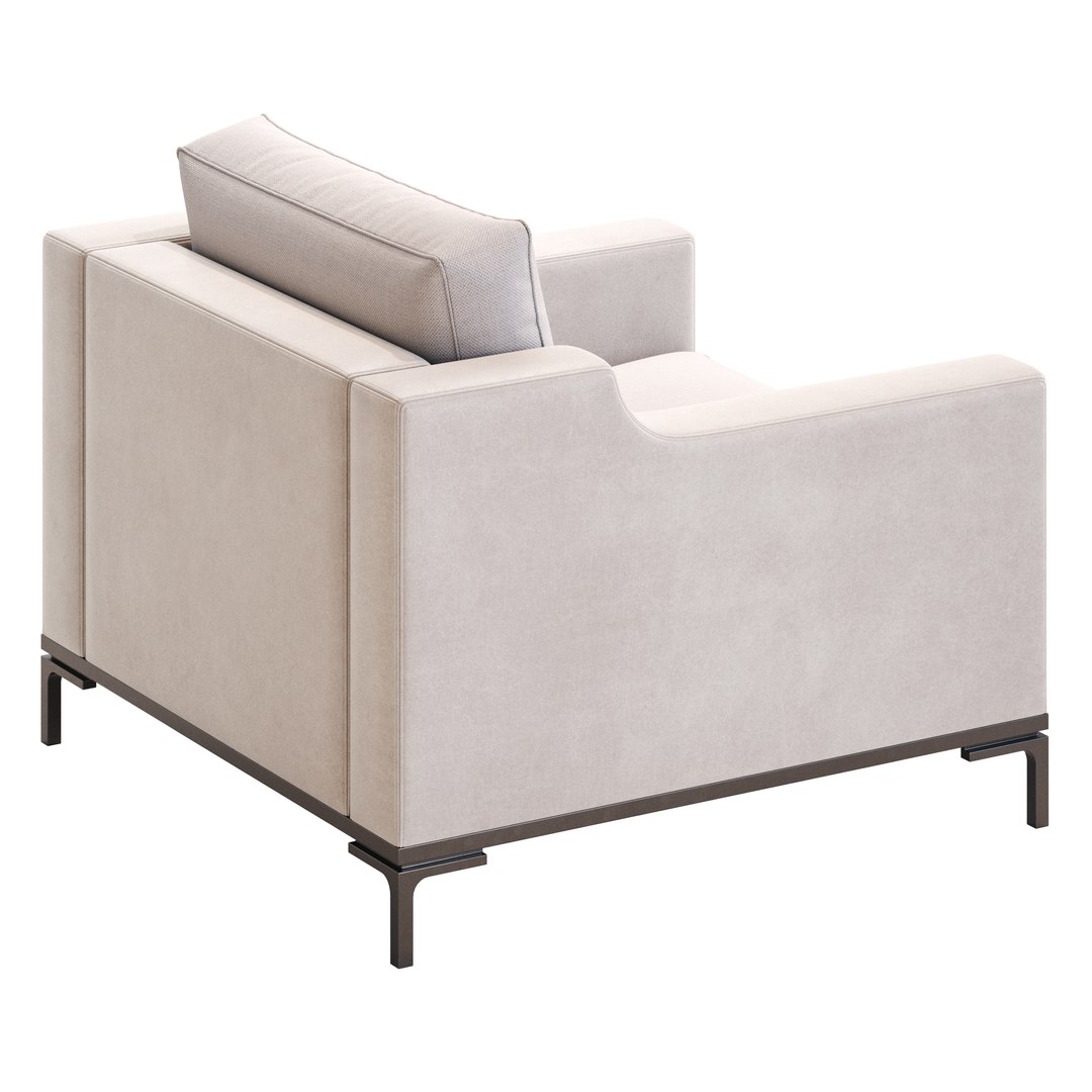 3D Guild Lounge Chair Model - TurboSquid 2312584