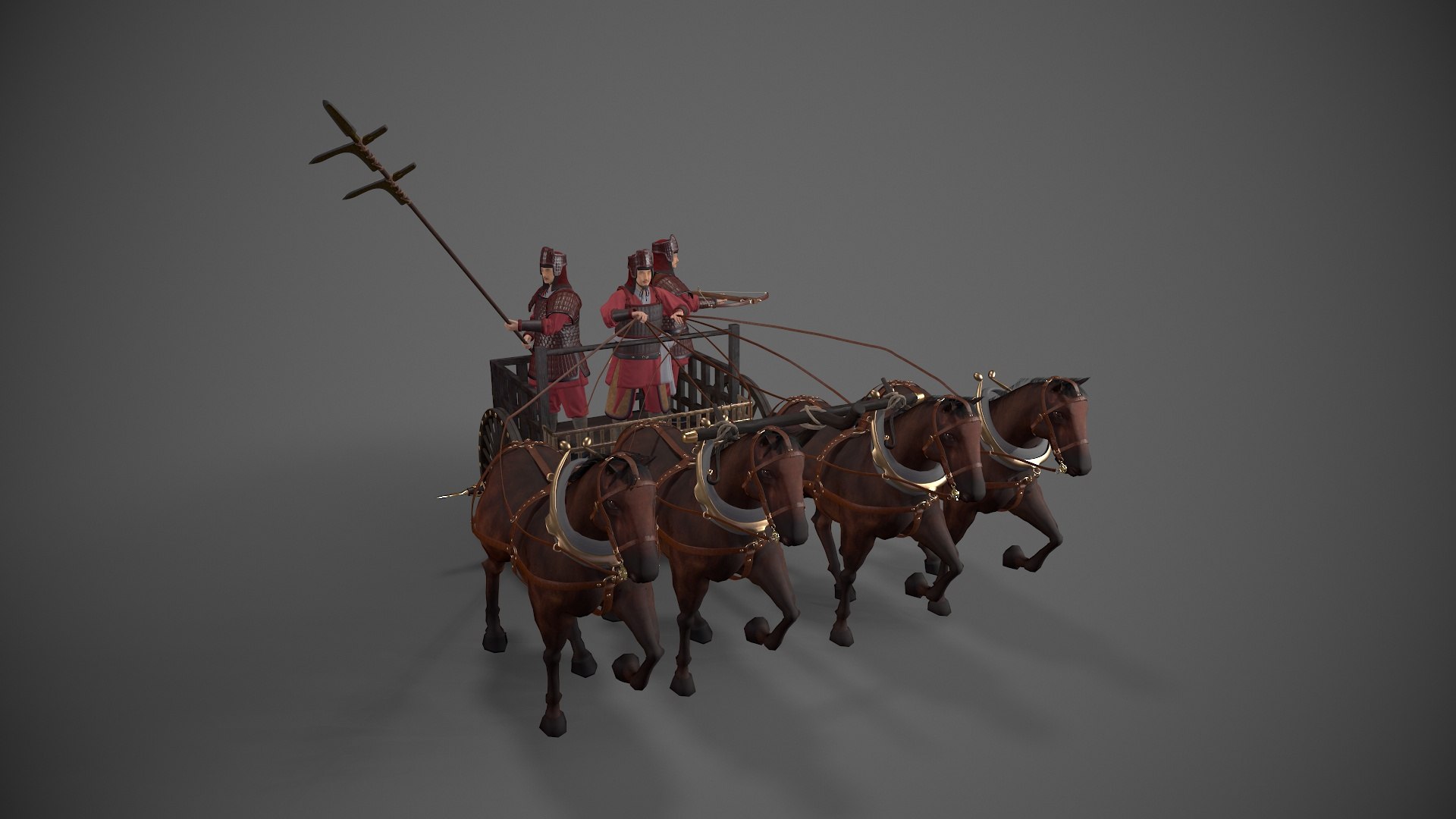 Chariot Model 3D - TurboSquid 2234014