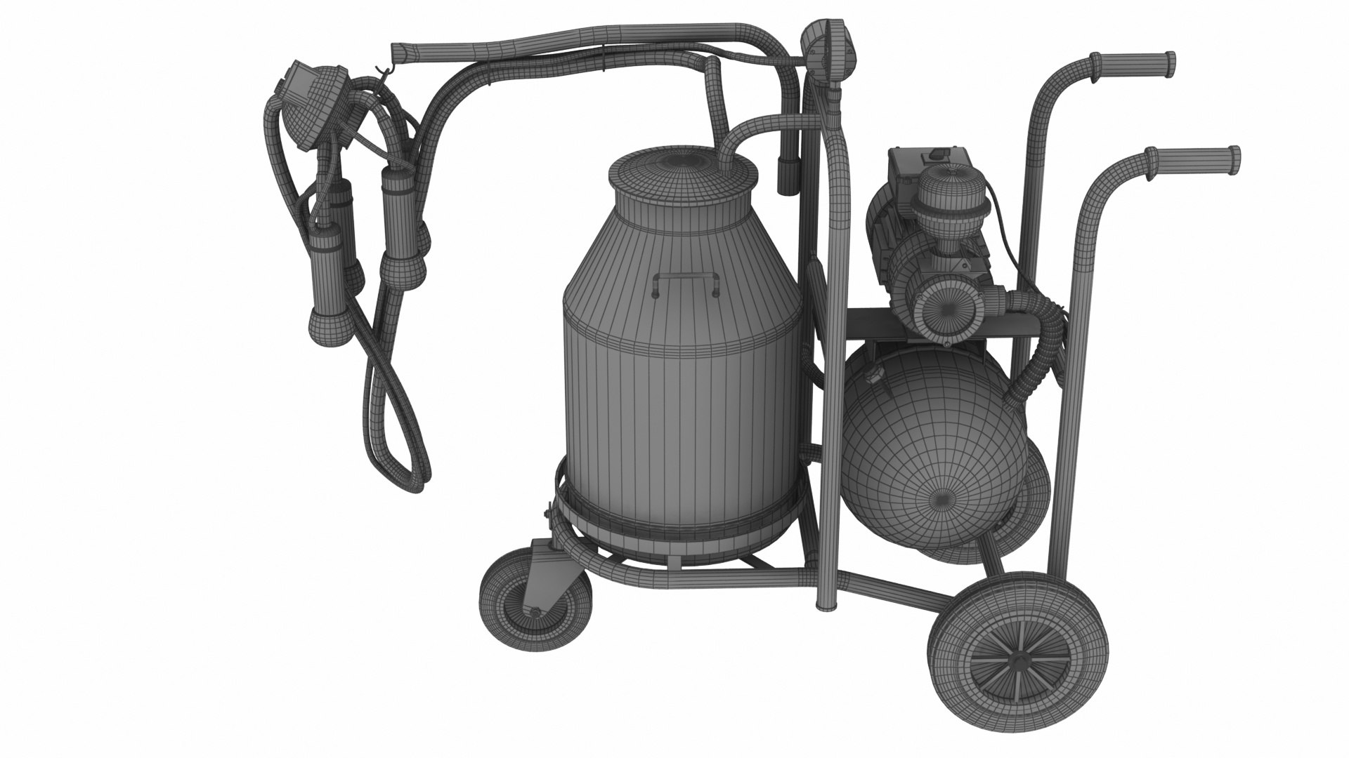 3D Portable Milking Machine 2 Model - TurboSquid 2010991