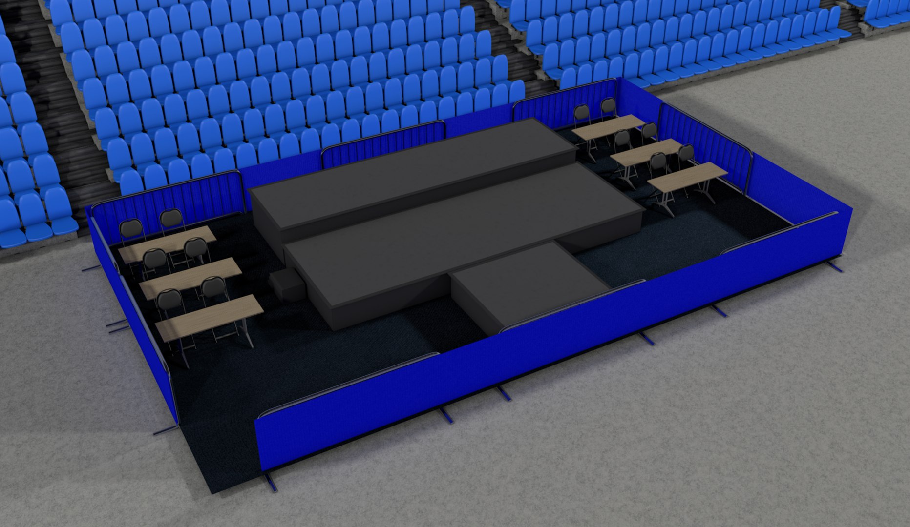 Arena Stadium Model - TurboSquid 1658800