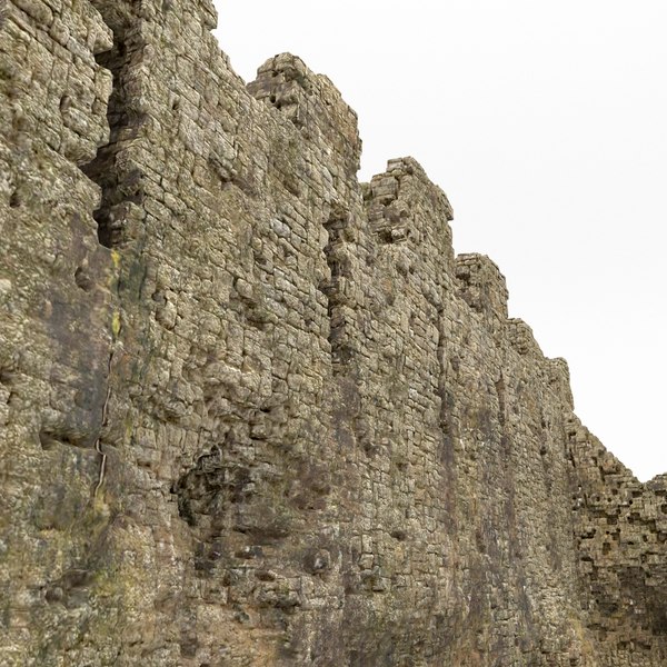 3d model castle ruins