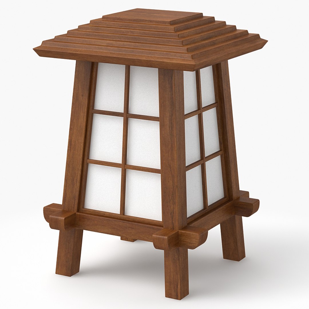 3D Paper Lamp v5 model - TurboSquid 1895569