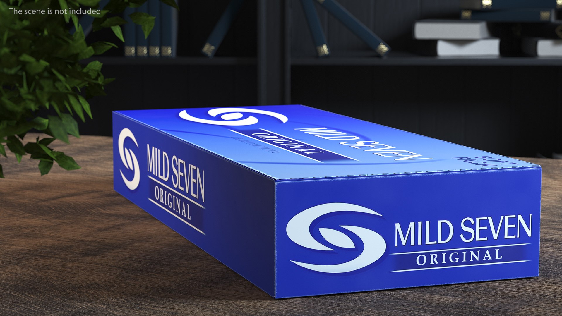 3D model Carton Cigarettes Box Mildseven - TurboSquid 1943661