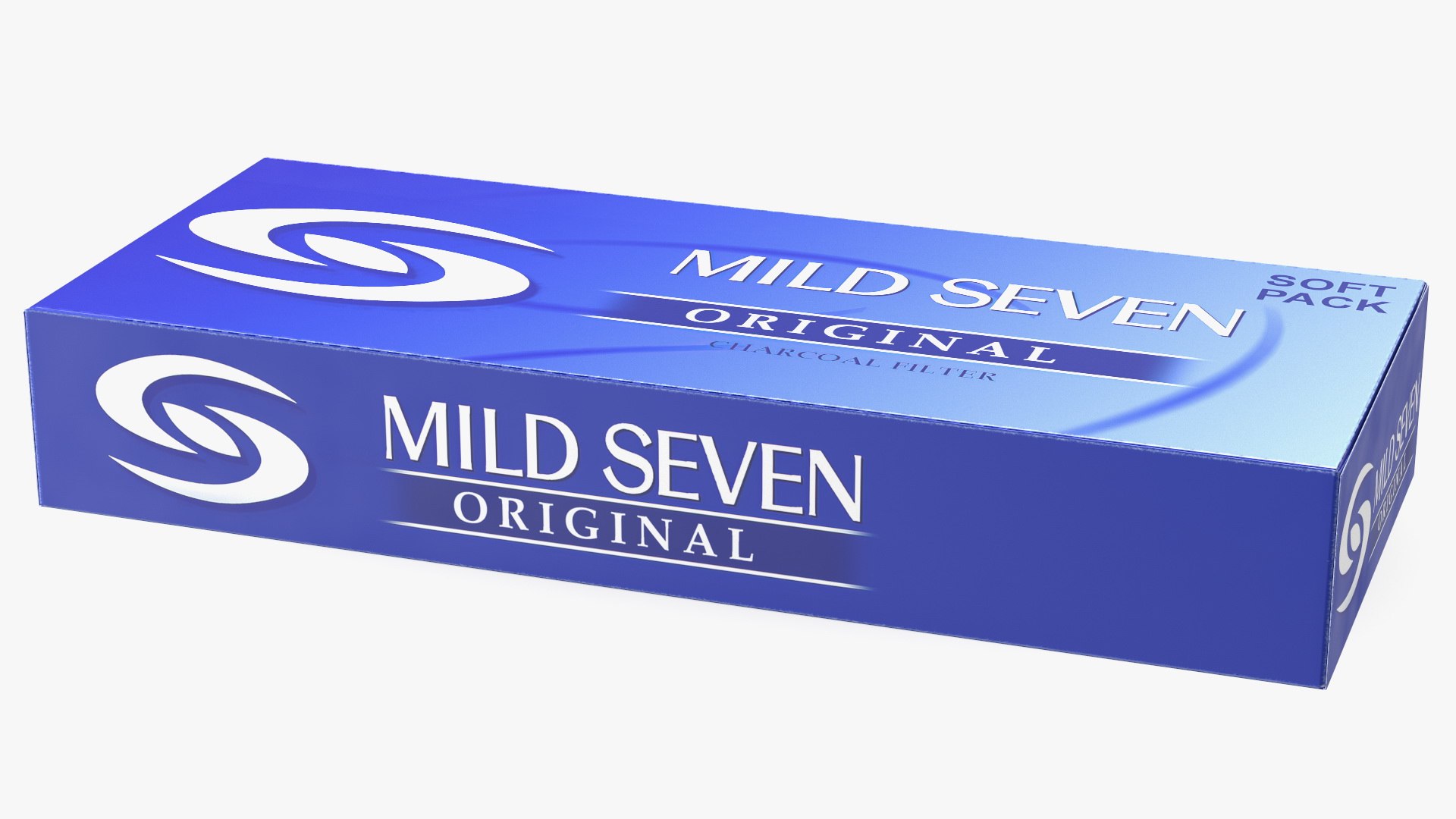 3D model Carton Cigarettes Box Mildseven - TurboSquid 1943661