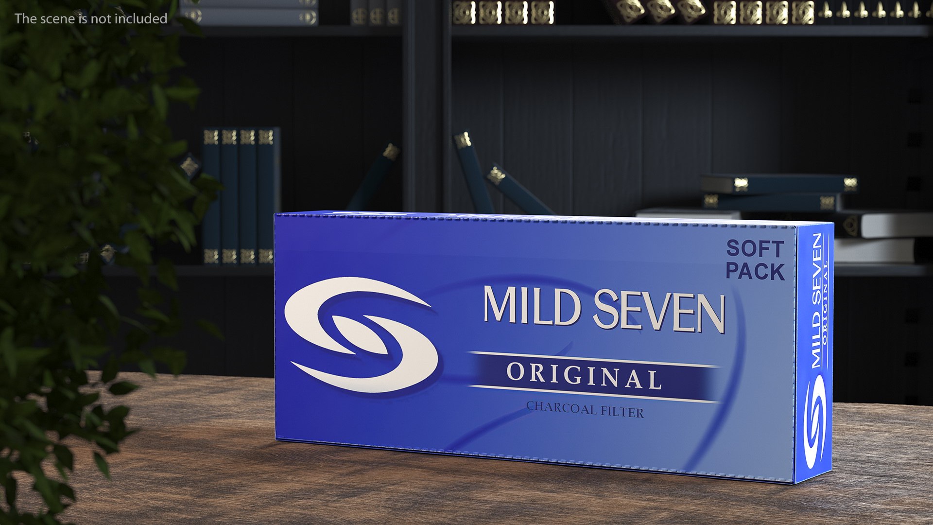 3D model Carton Cigarettes Box Mildseven - TurboSquid 1943661