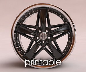 Car Rim 3D Models for Download | TurboSquid