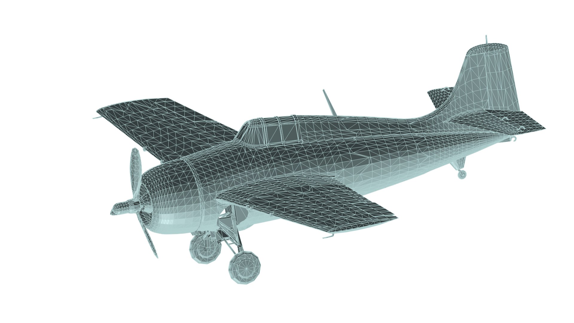 Grumman F4F Wildcat 3D Model - TurboSquid 1985868
