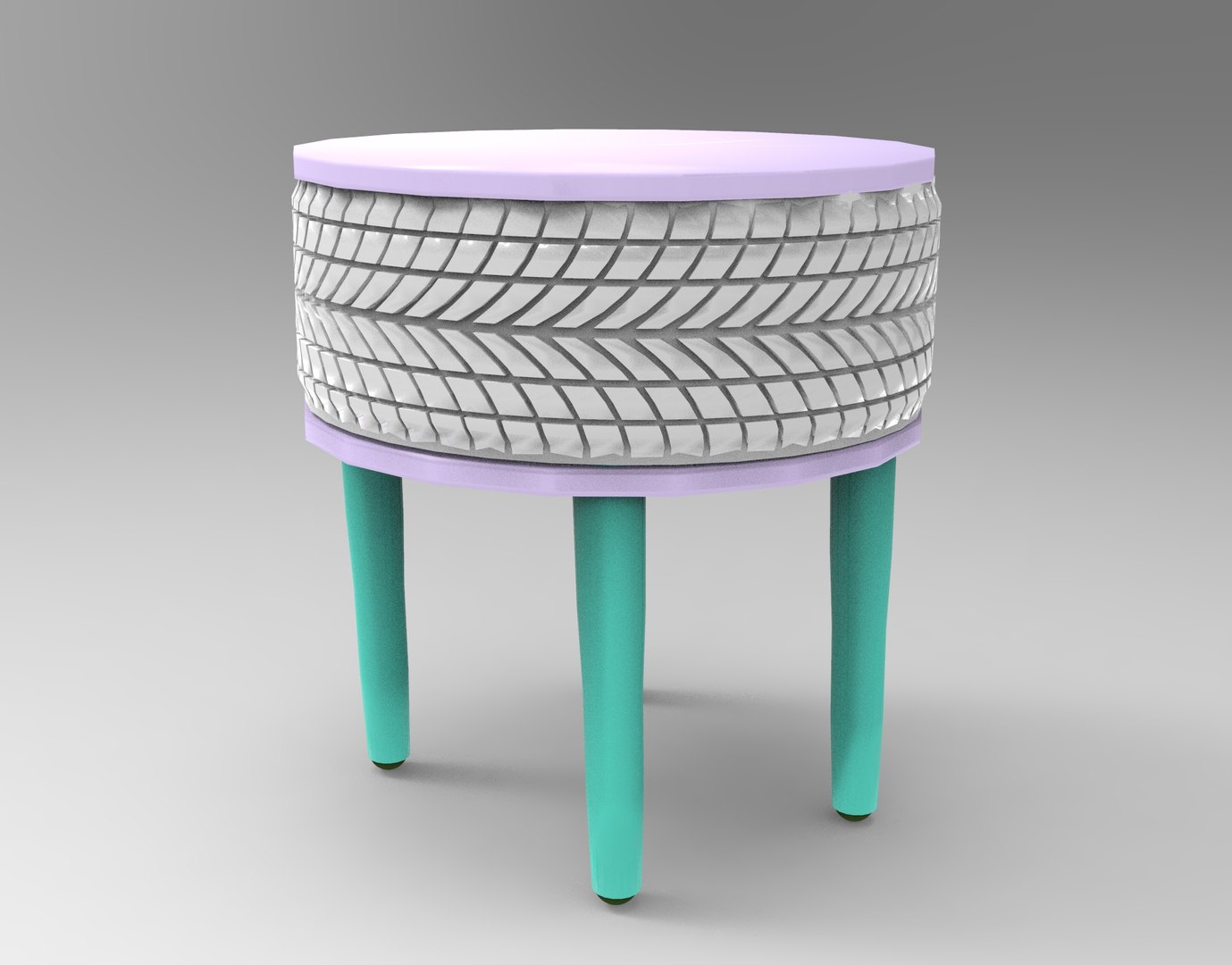 3D Recycling Table Model - TurboSquid 2016648