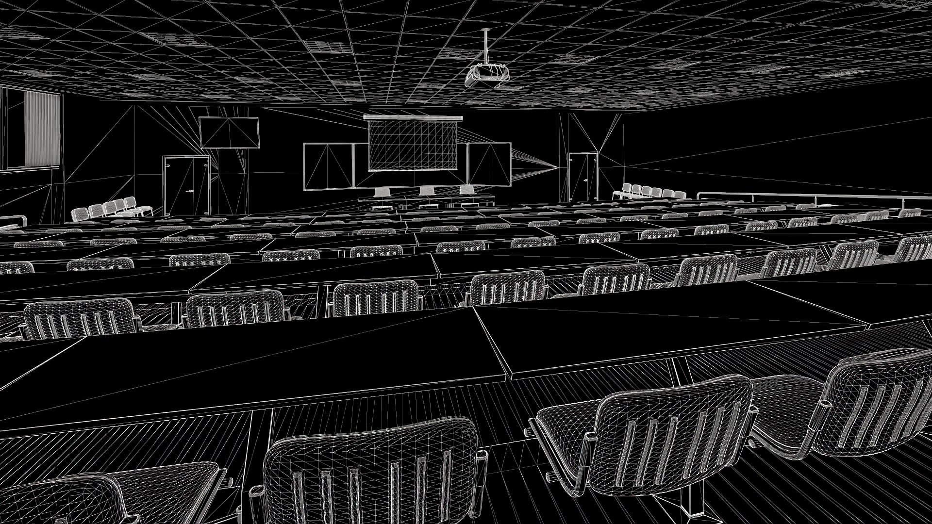 3D Conference Auditorium 1 - TurboSquid 2009802