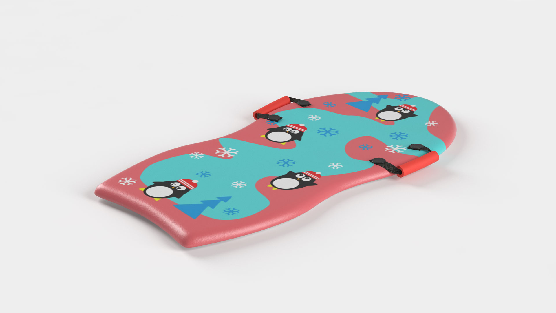 Foam Snow Sled 3D Model - TurboSquid 1988039
