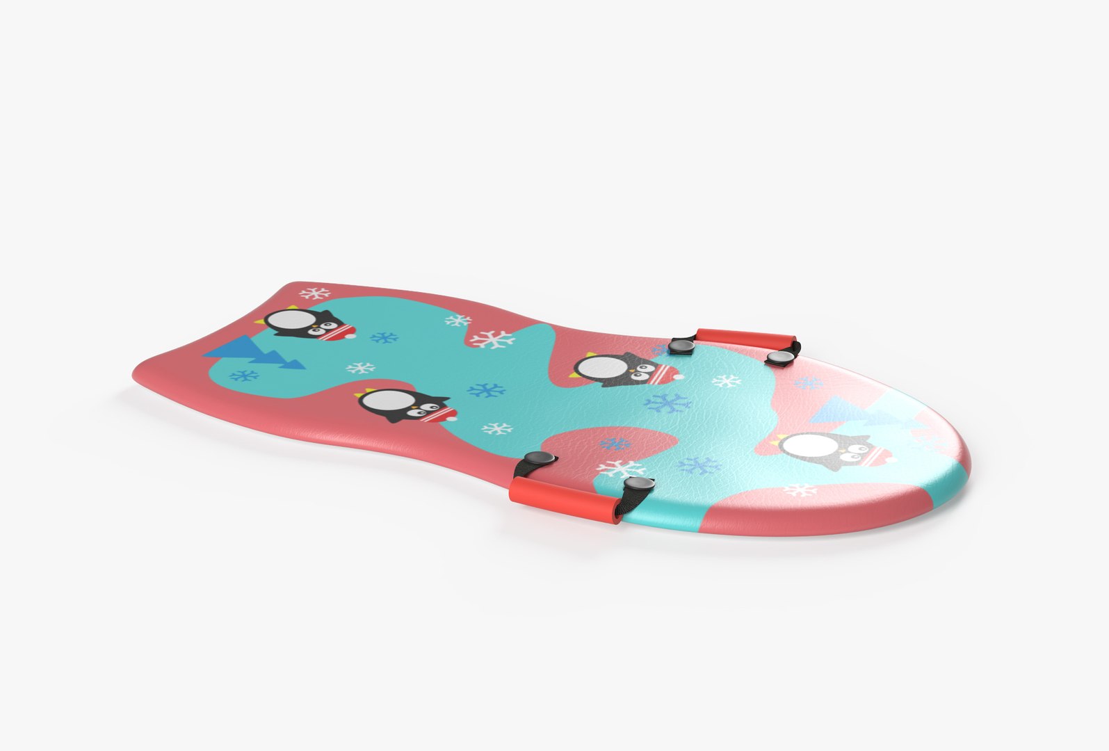 Foam Snow Sled 3D Model - TurboSquid 1988039