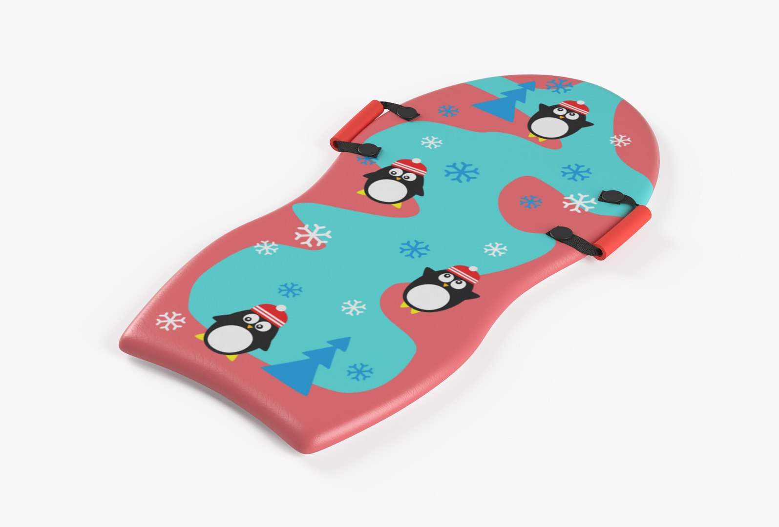 Foam Snow Sled 3D Model - TurboSquid 1988039