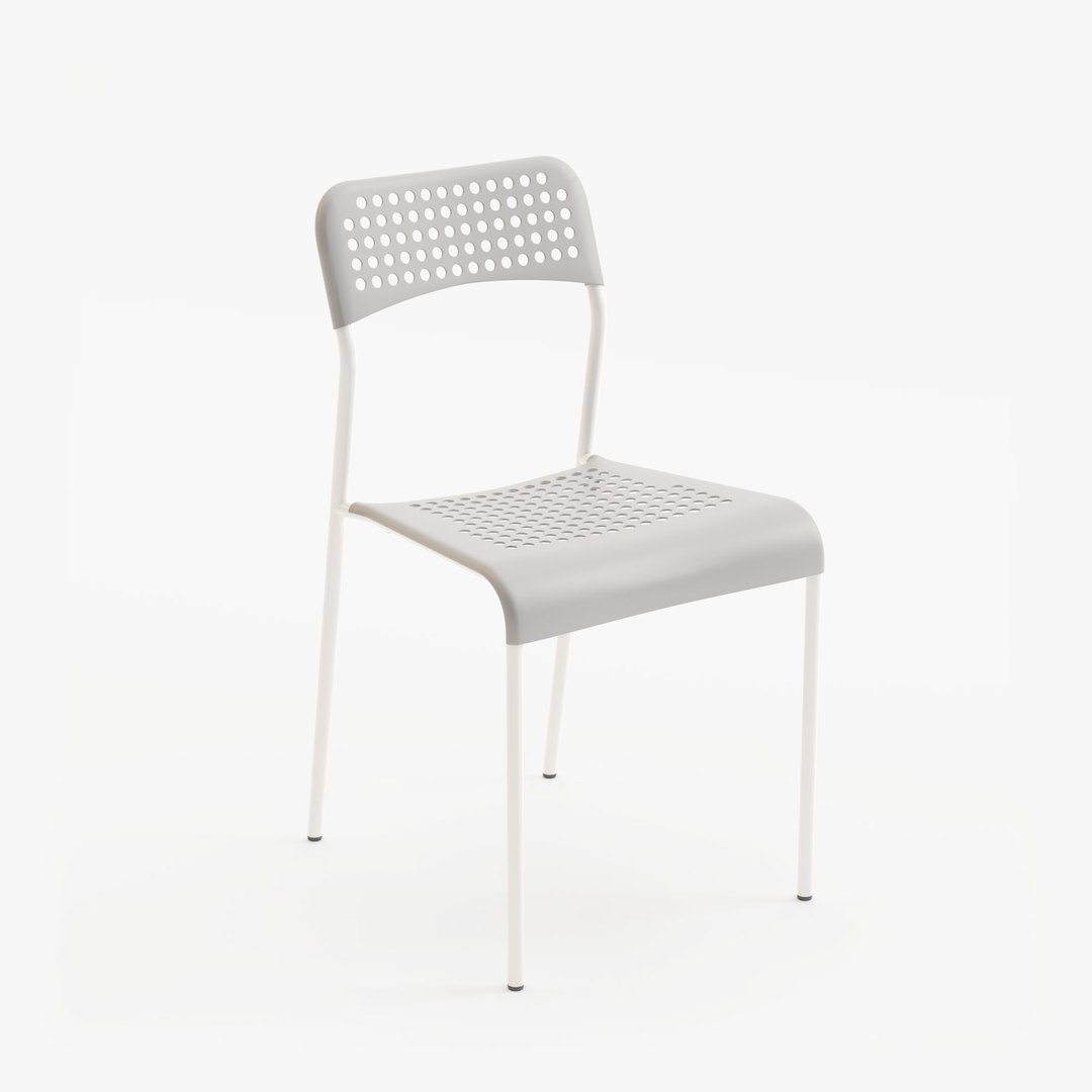3D Chair IKEA ADDE model - TurboSquid 1820673