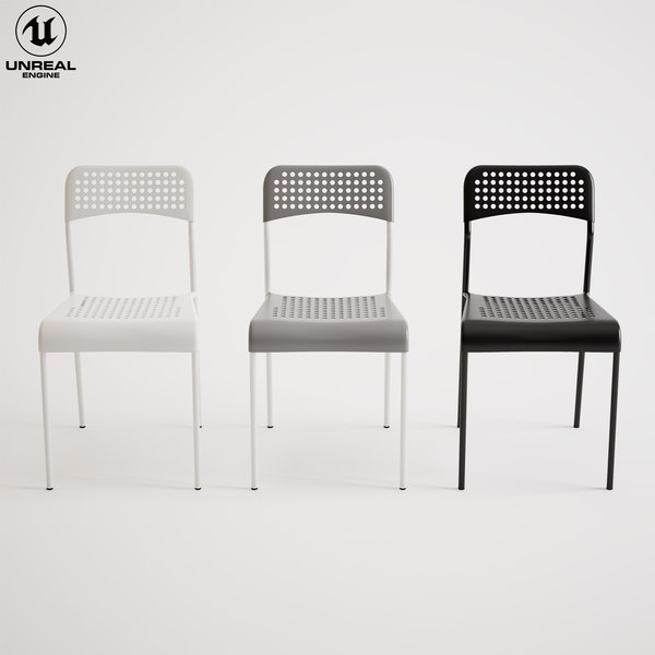 modelo 3d Silla IKEA ADDE - TurboSquid 1820673