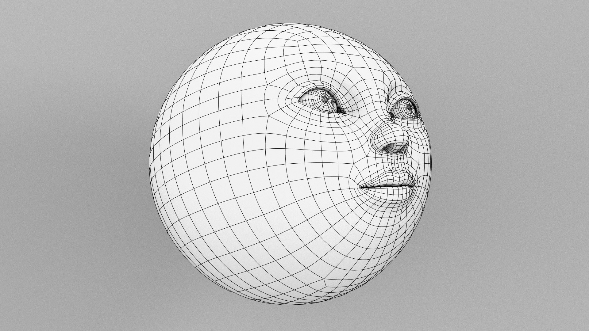 Moon In Space 3D Model - TurboSquid 2141275