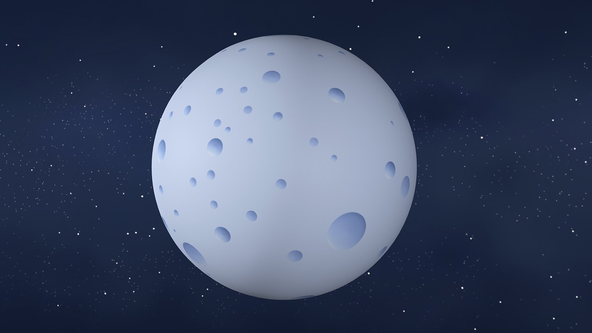 Moon In Space 3D Model - TurboSquid 2141275