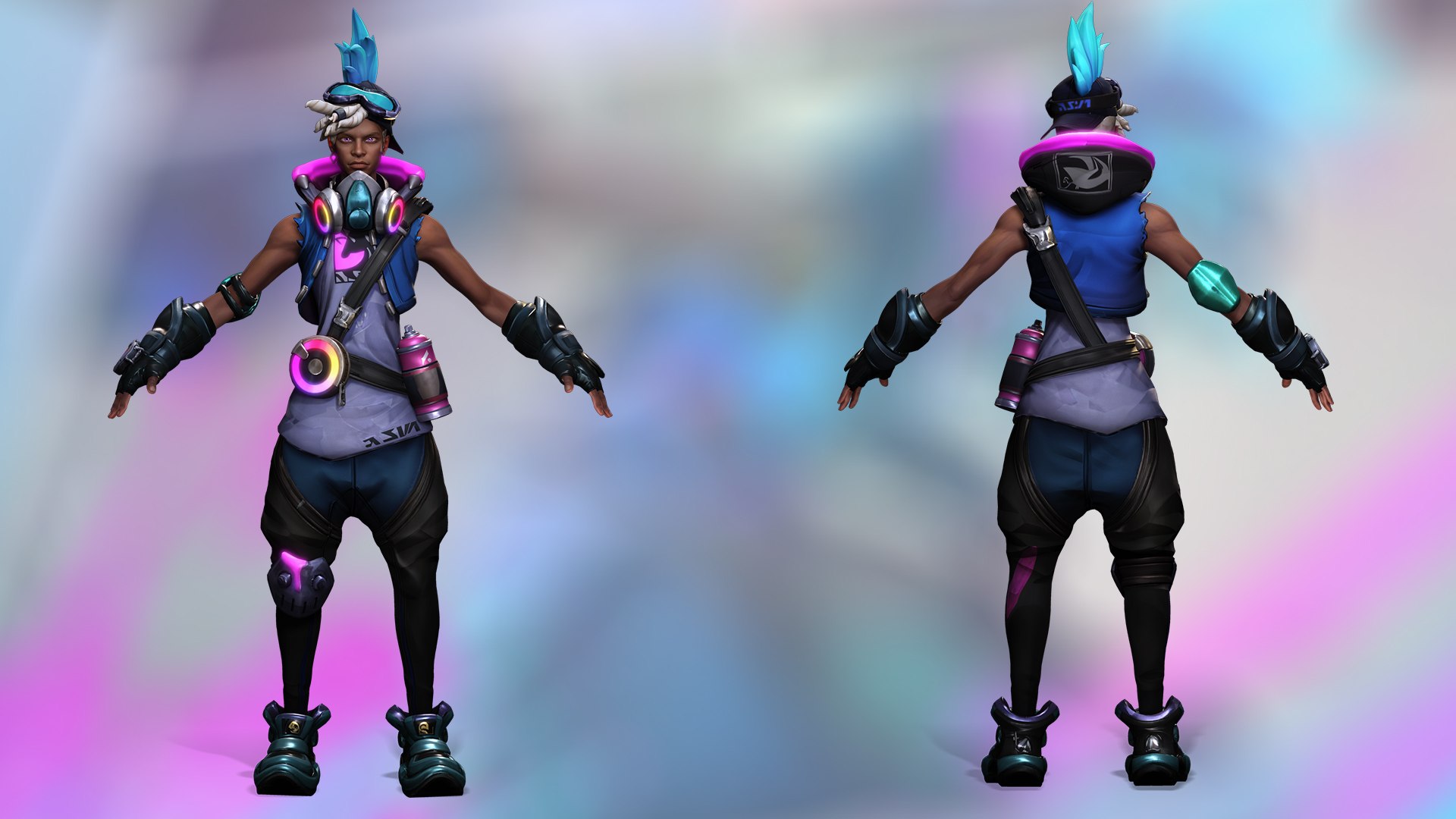 ChromaCrash Ekko - League Of Legends Model - TurboSquid 2329534