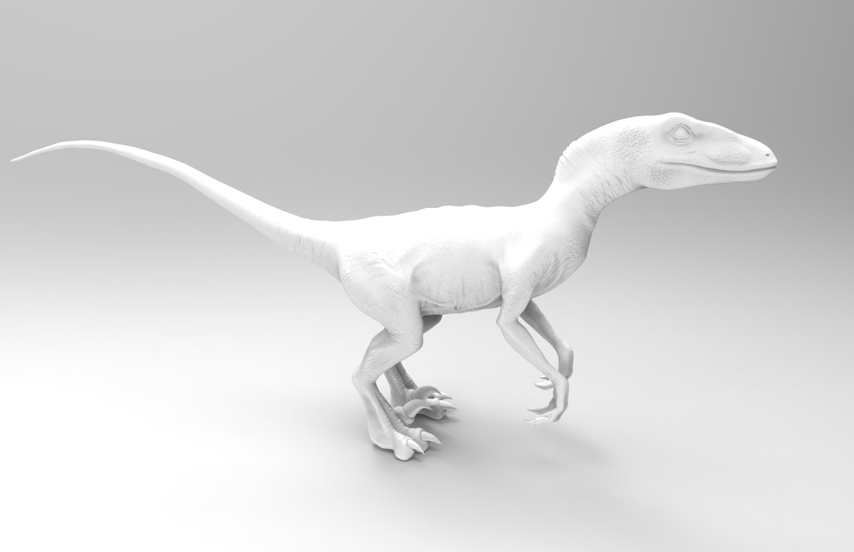 raptor print ready 3ds