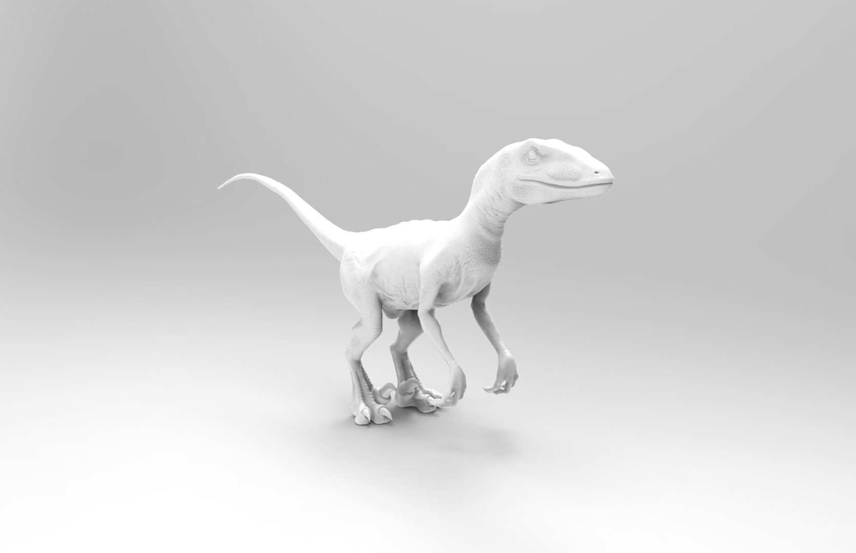 raptor print ready 3ds