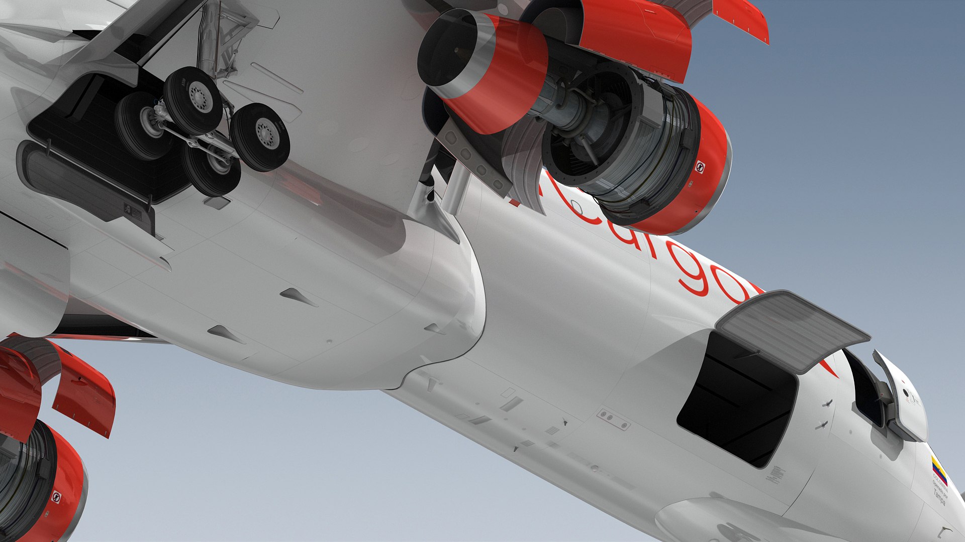 Airbus A330-200F Avianca Cargo 3D Model - TurboSquid 2149702