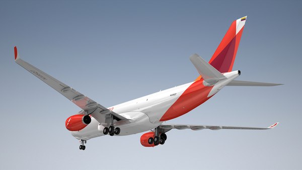 modelo 3d Airbus A330-200F Avianca Carga - TurboSquid 2149702