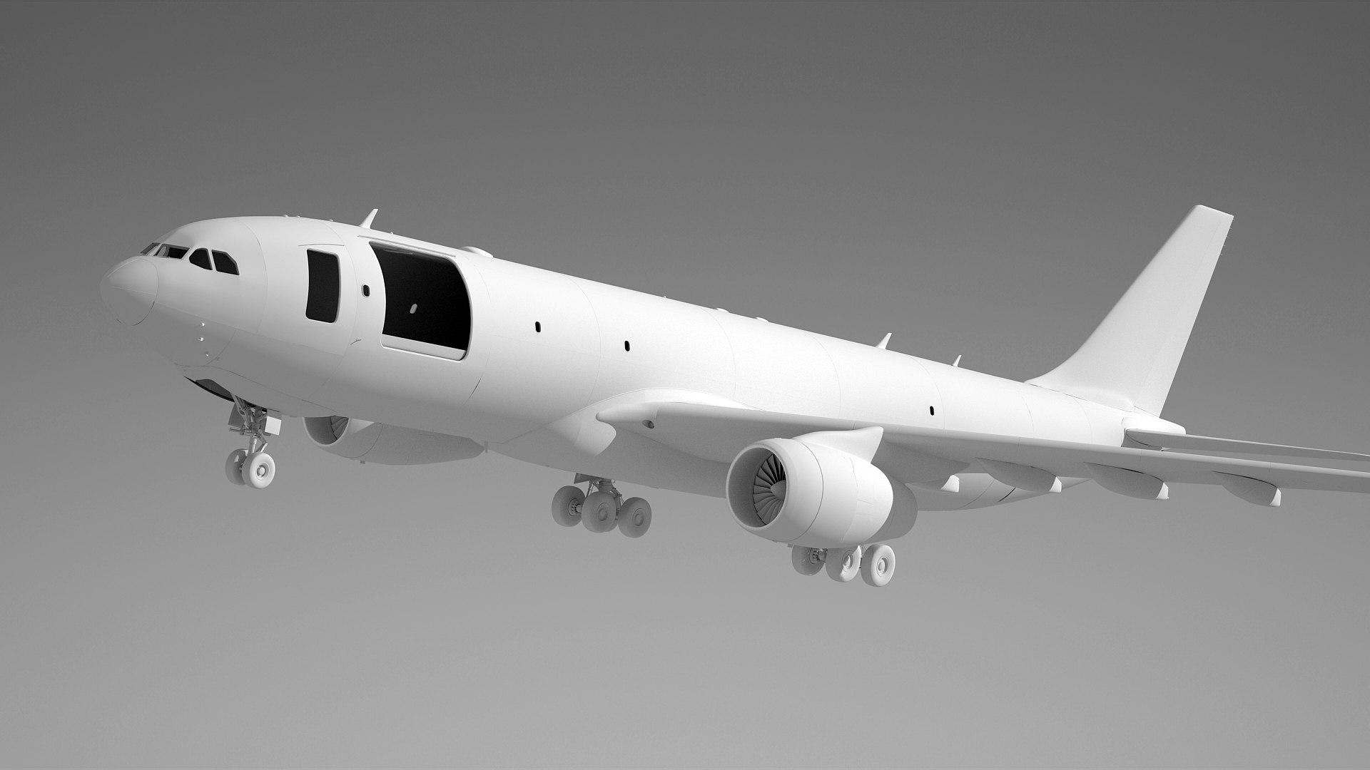 Airbus A330-200F Avianca Cargo 3D model - TurboSquid 2149702