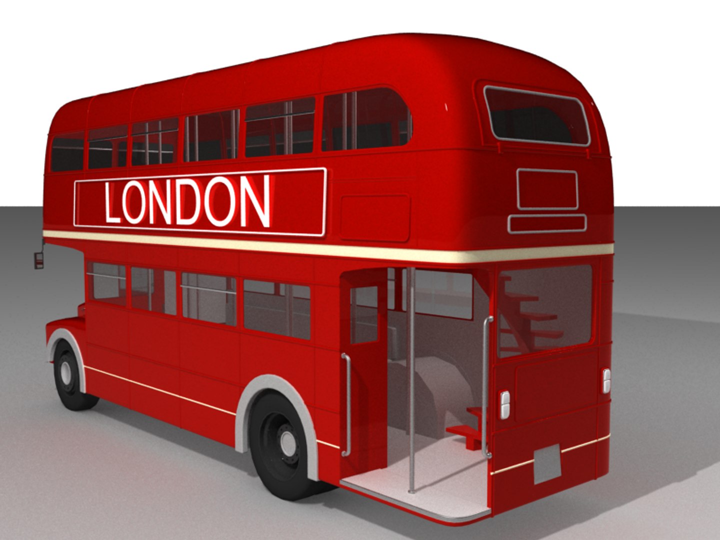 London Buss Model - TurboSquid 1583215