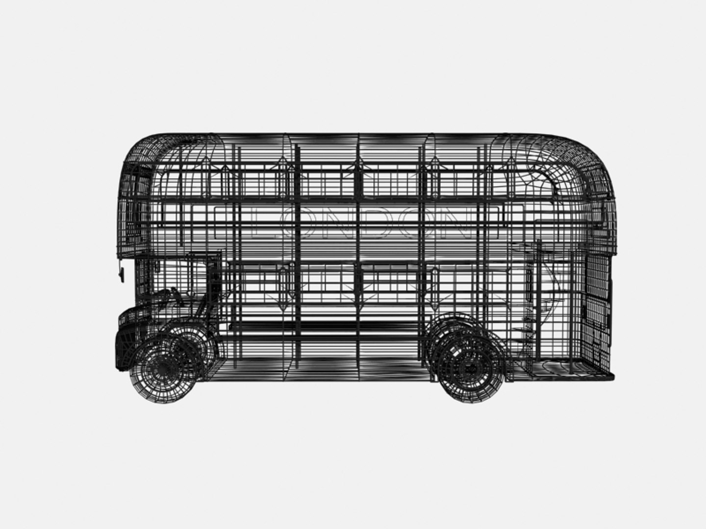 London Buss Model - TurboSquid 1583215