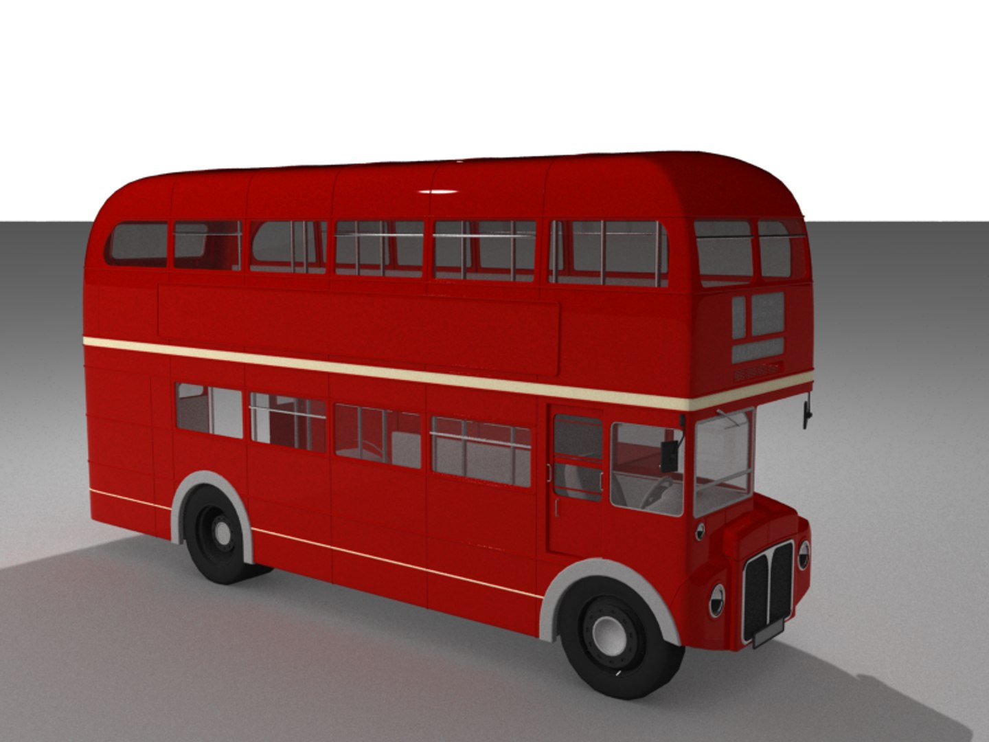 London Buss Model - TurboSquid 1583215