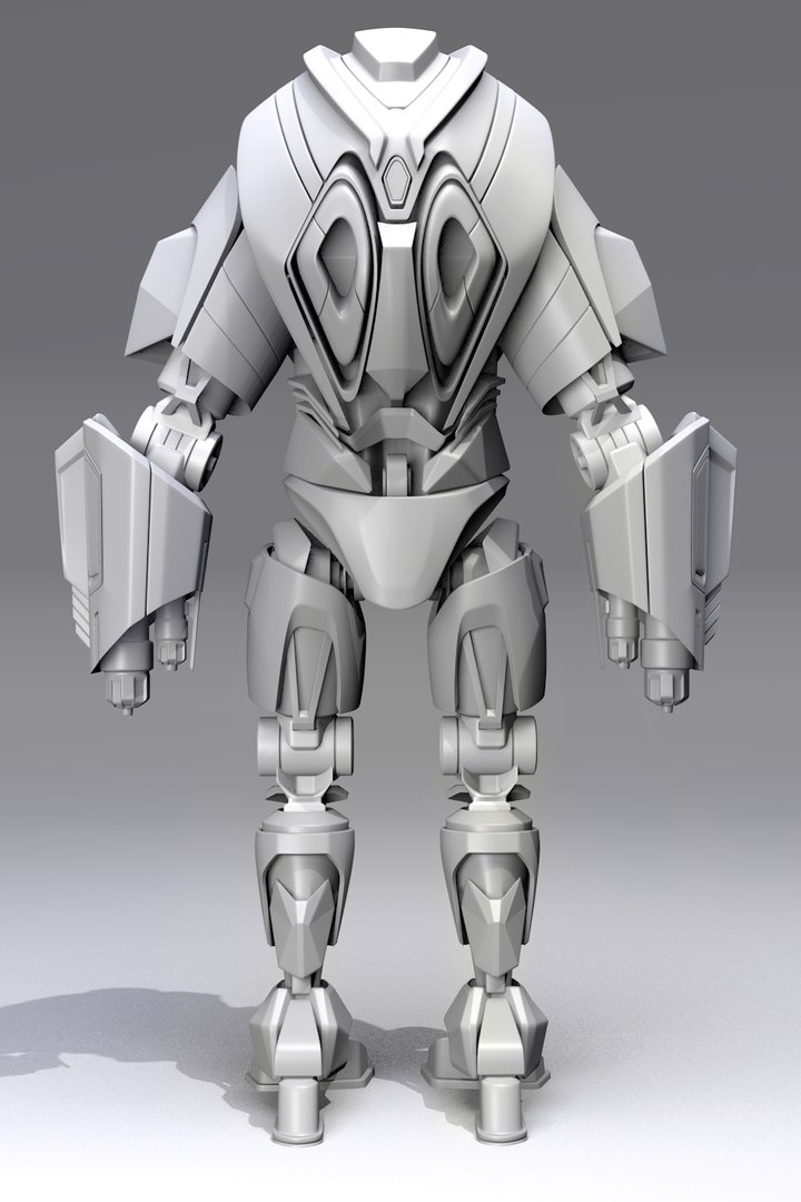 Robot Bot 3d Model