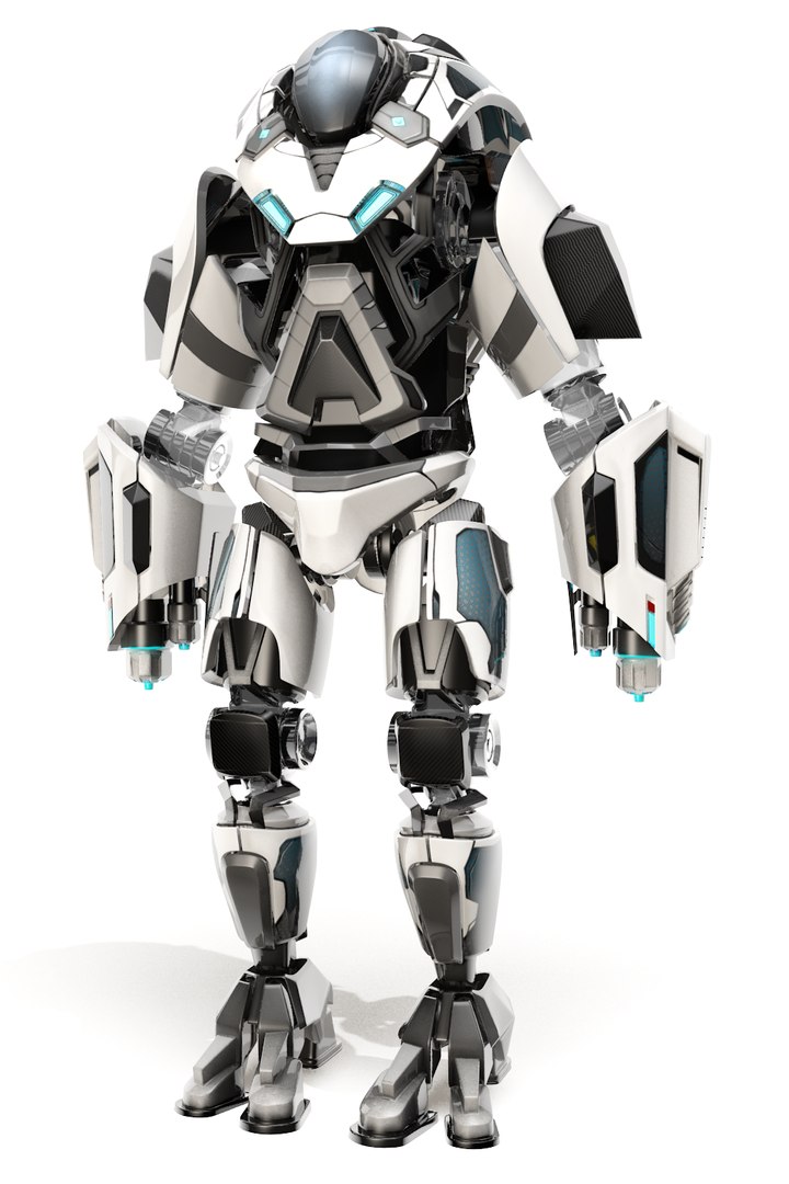 Robot Bot 3d Model
