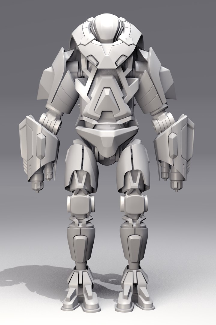 Robot Bot 3d Model