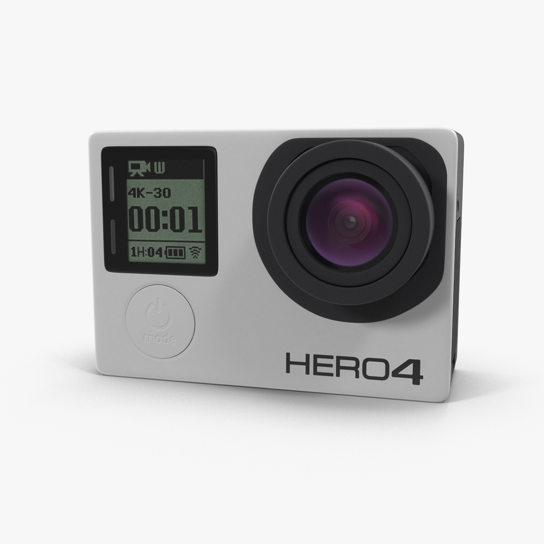 3d Model Gopro Hero 4