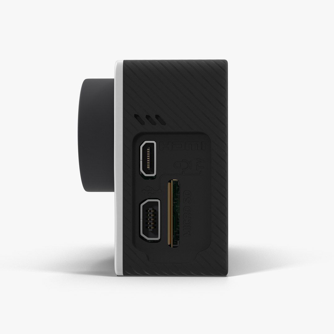 3d Model Gopro Hero 4