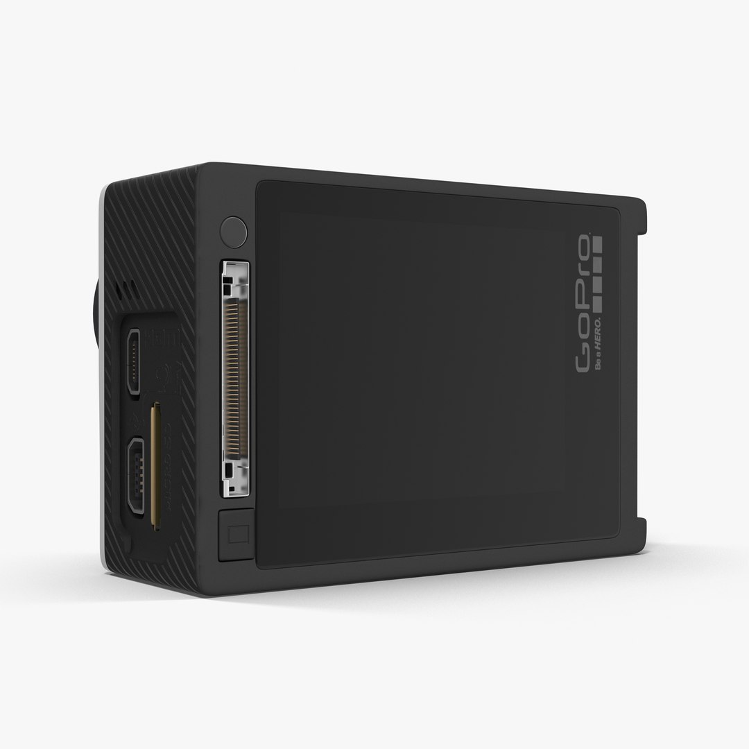 3d Model Gopro Hero 4