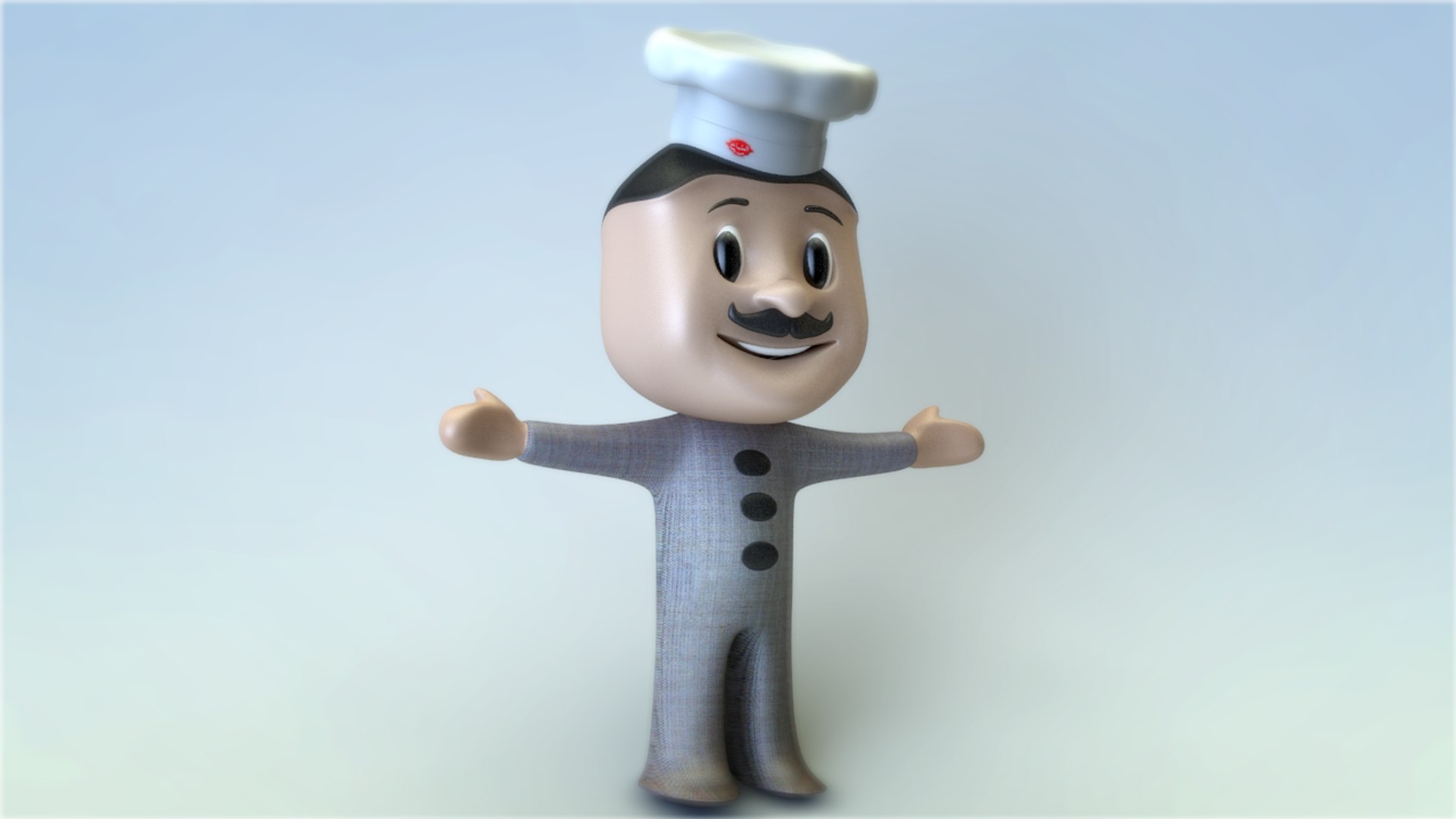 3d Cartoon Animation Model