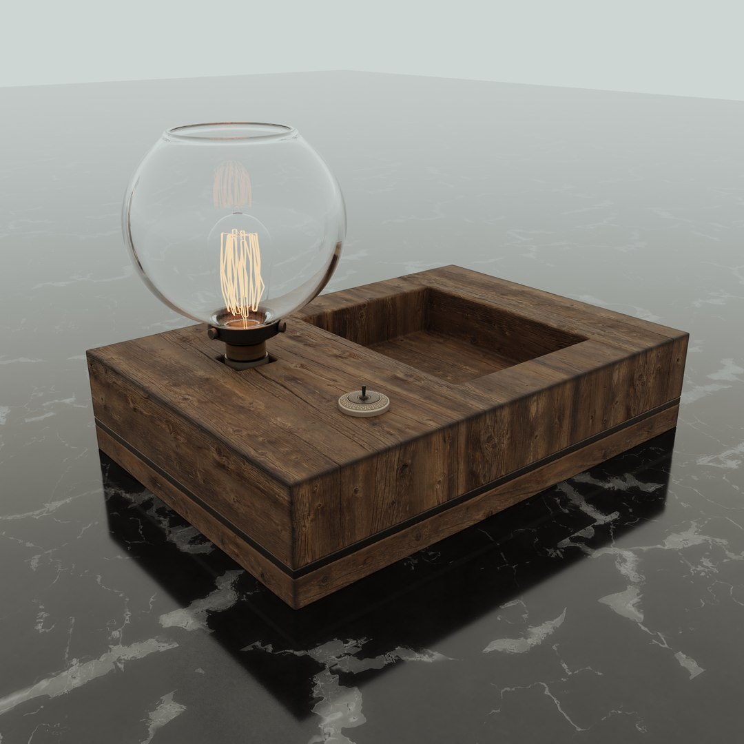3D Table Light - TurboSquid 2154546