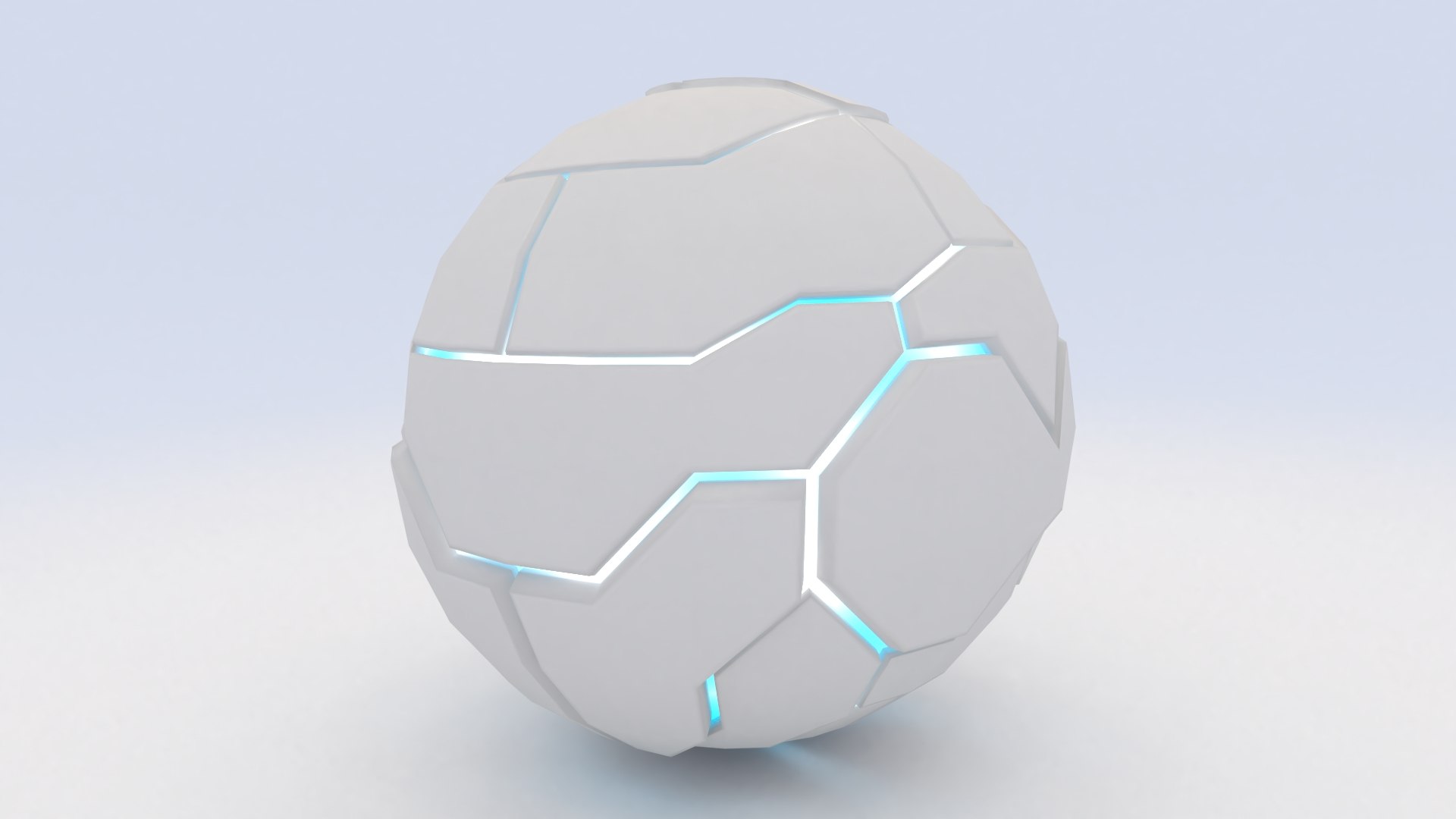 Techno Sphere 3d Model