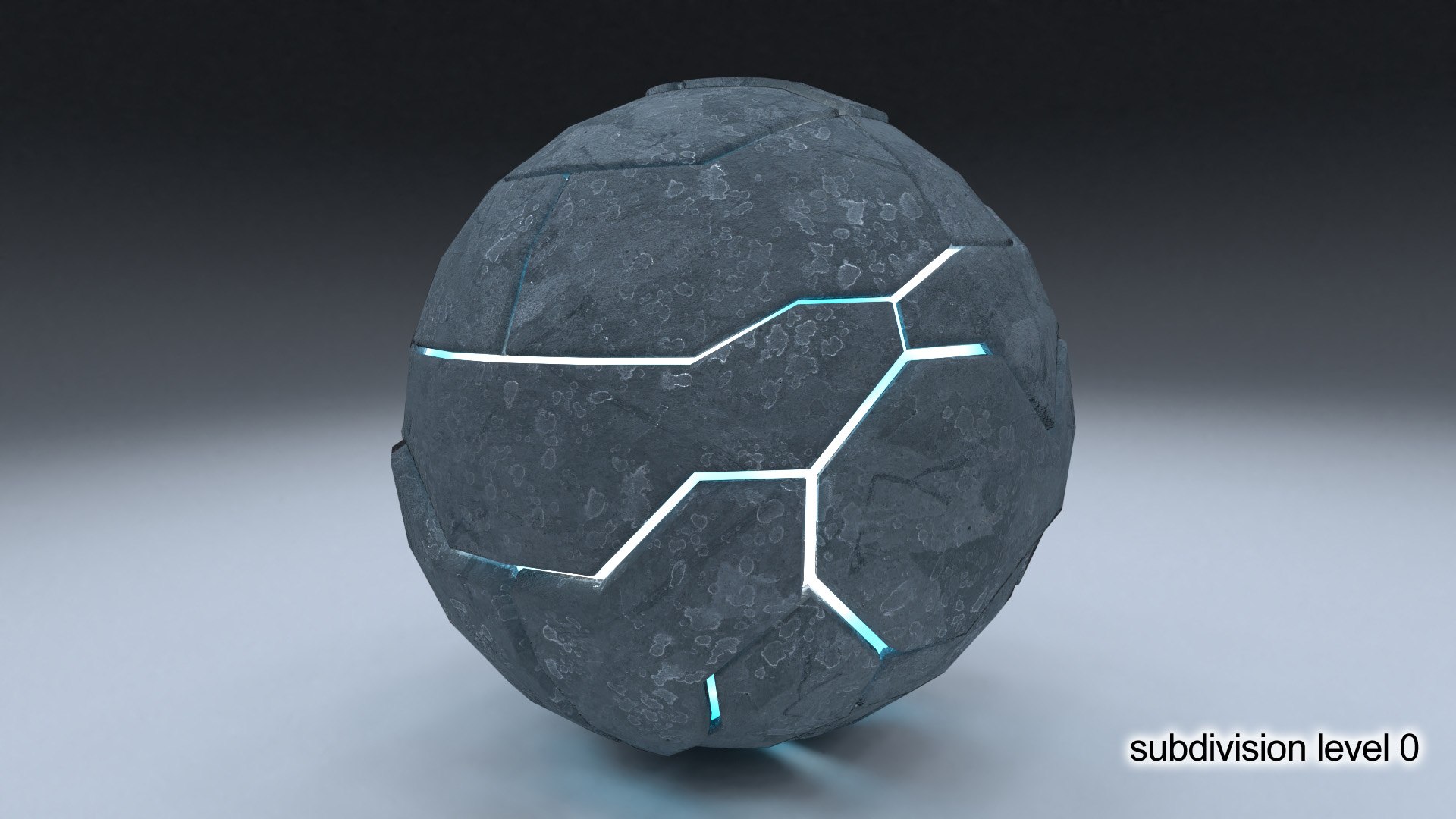 Techno Sphere 3d Model